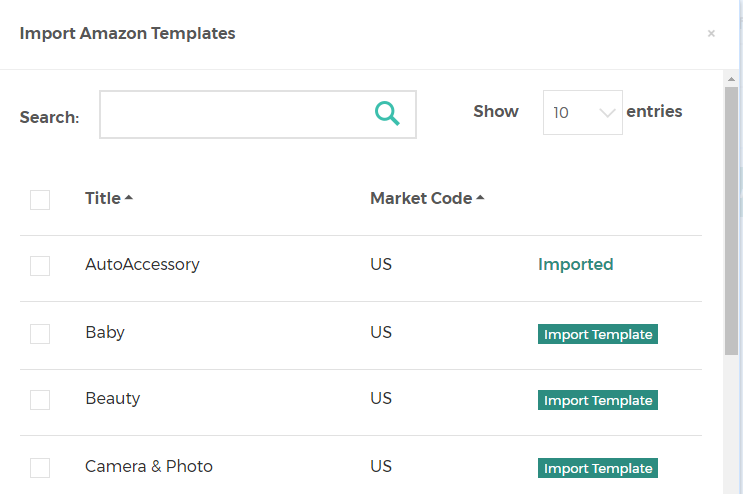 Shopify to Amazon Connect - exportfeed