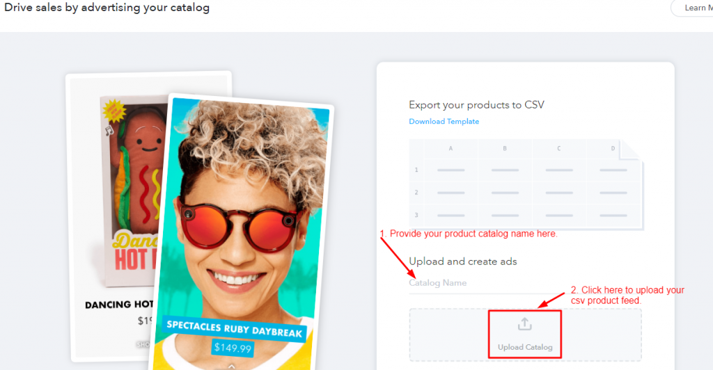 How to start Uploading feed to SnapChat